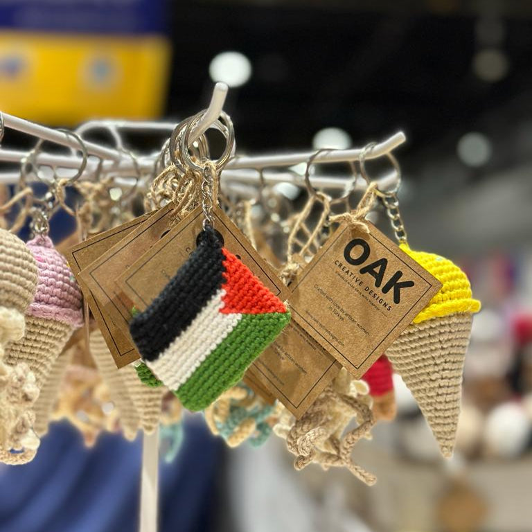 Keychain - Palestine Flag – OAK Creative Designs