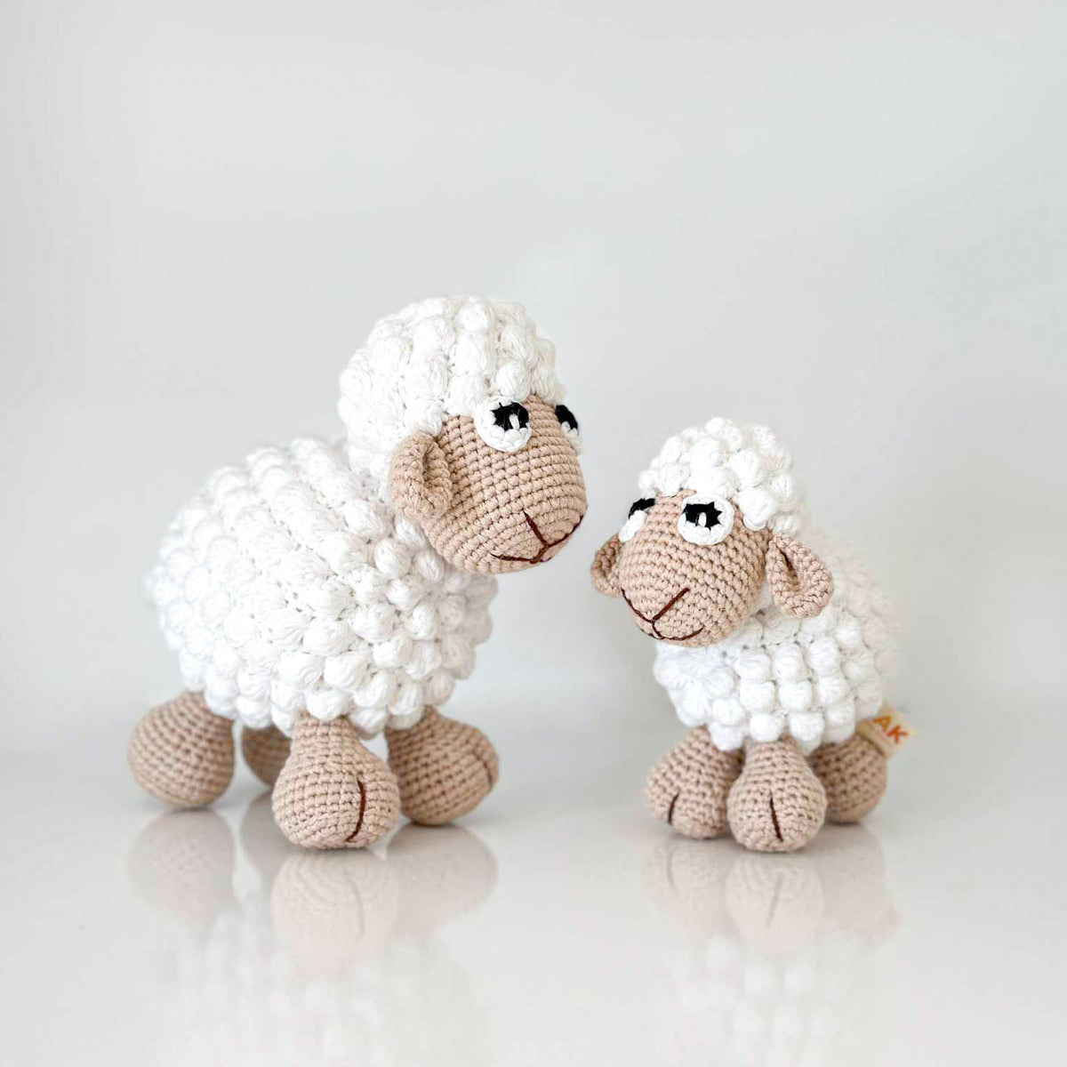 Sheep | Handmade Plush Toy – OAK Creative Designs